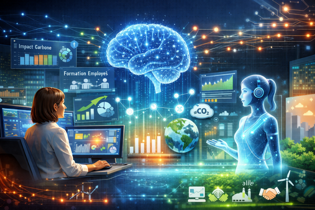 Logiciels RSE : tendances IA, CSRD et pilotage - Qontinua